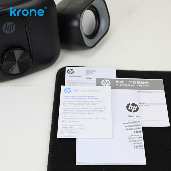 輕巧方便好攜帶、獨立中控重低音加成，HP DHS-2111、DHS-2111S 多媒體小喇叭開箱 - Mobile01