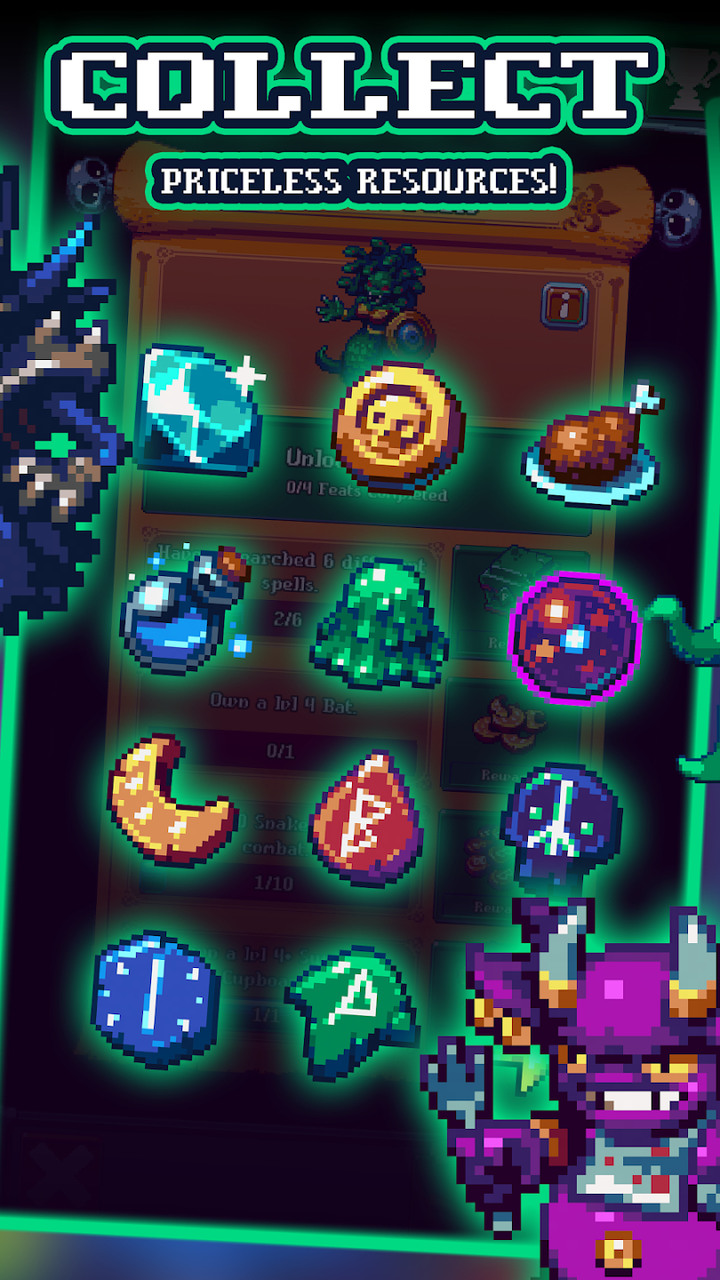 《NecroMerger - Idle Merge Game》Play 商店 8月30日通知上架 | 像素風格的魔幻死靈題材合成遊戲 | 召喚 ...