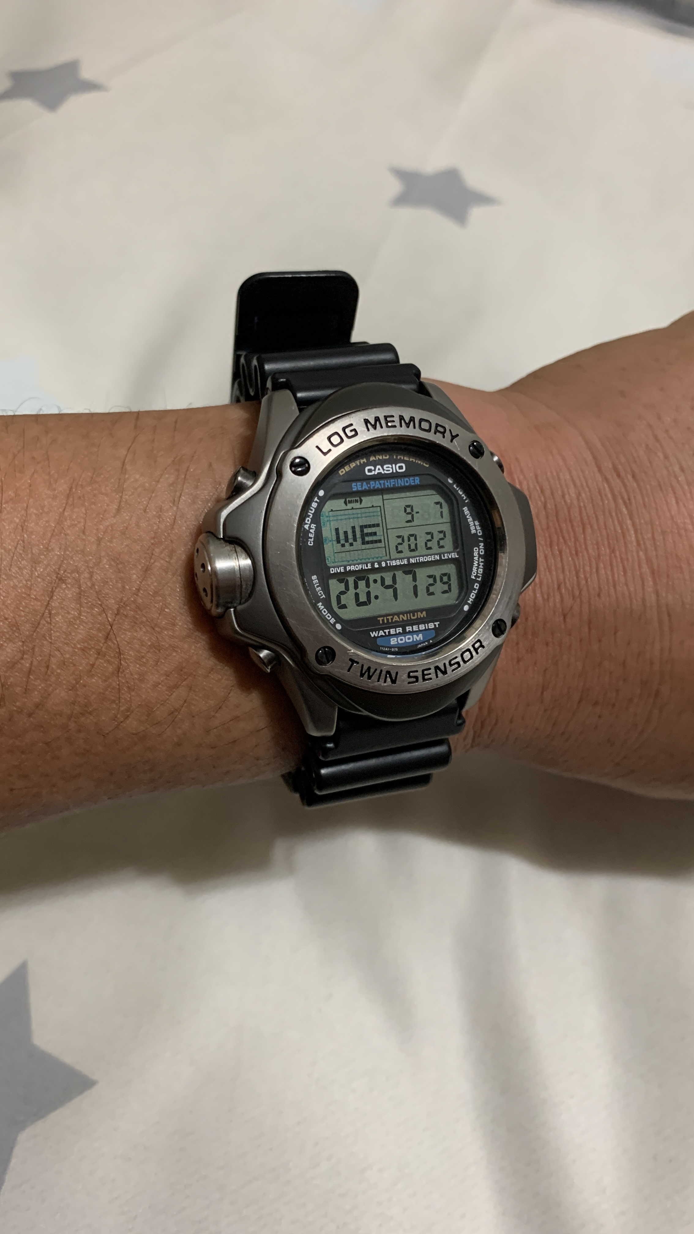 懷舊潛水老旗艦 CASIO SEA-PATHFINDER SPF-100 - Mobile01