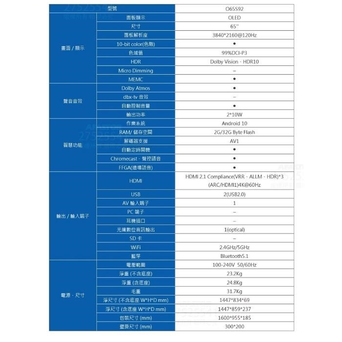 4萬以下HDMI2.1電視螢幕選擇 - Mobile01