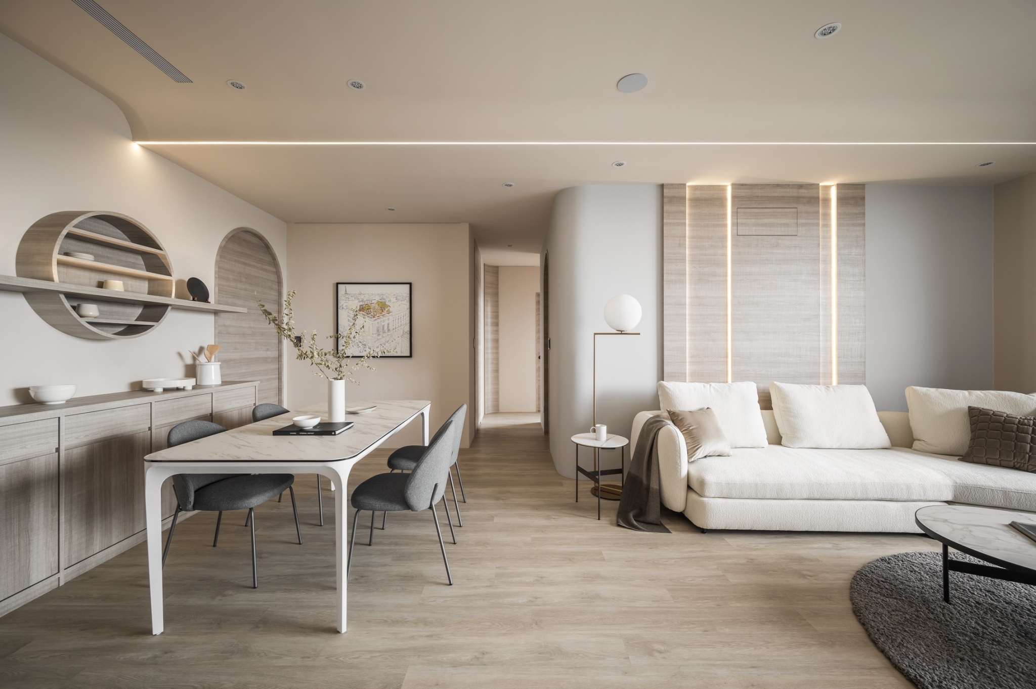 【開箱】林口 不多不少，那麼的剛剛好。弧形/光帶/溫馨 我們的家 - Mobile01