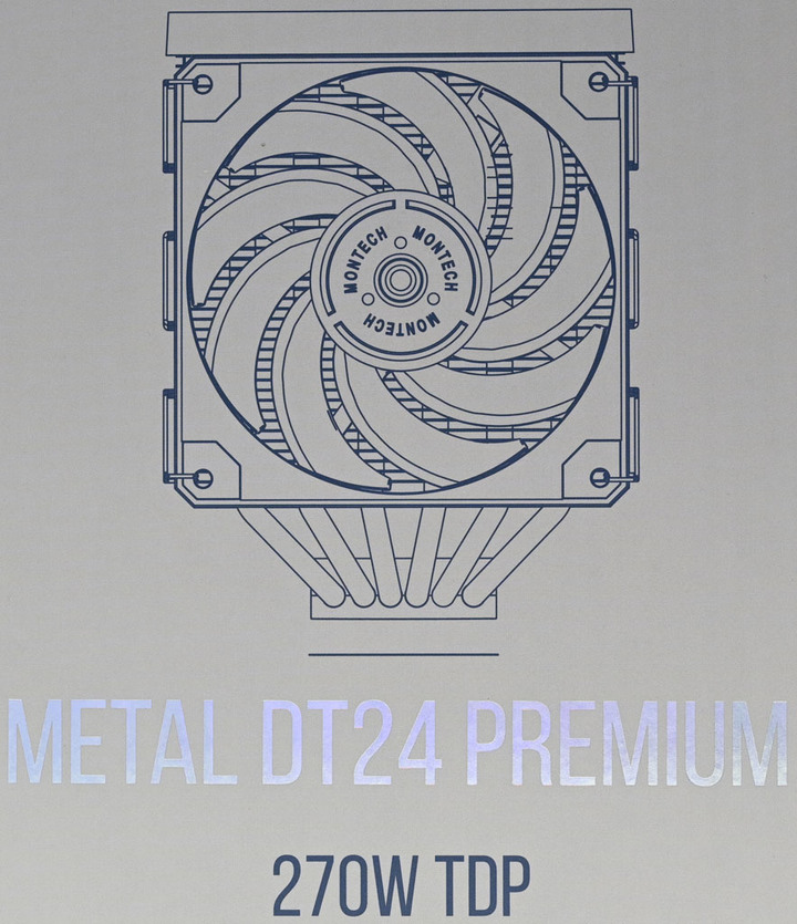 MONTECH METAL DT24 PREMIUM散熱器簡介及測試 - Mobile01