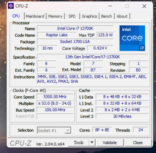 CPU-Z顯示的倍頻範圍 - Mobile01