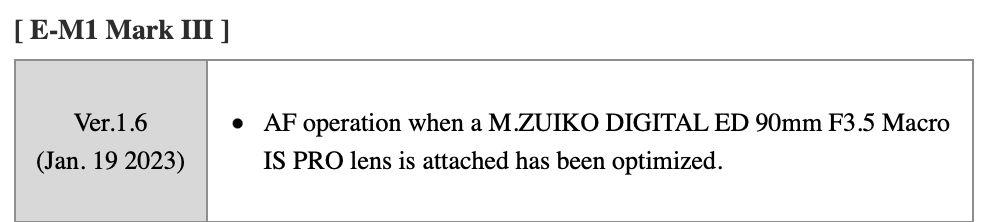 E-M1-II, III, X 韌體更新 - Mobile01