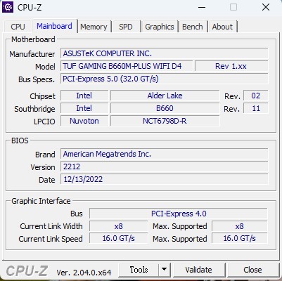 i7-12700跑cpu-z bench效能只有i7-10700的一半左右？ - Mobile01