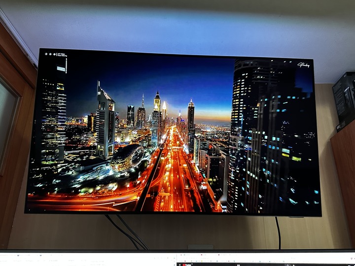 Philips 48 OLED707 手癢開箱心得 - Mobile01