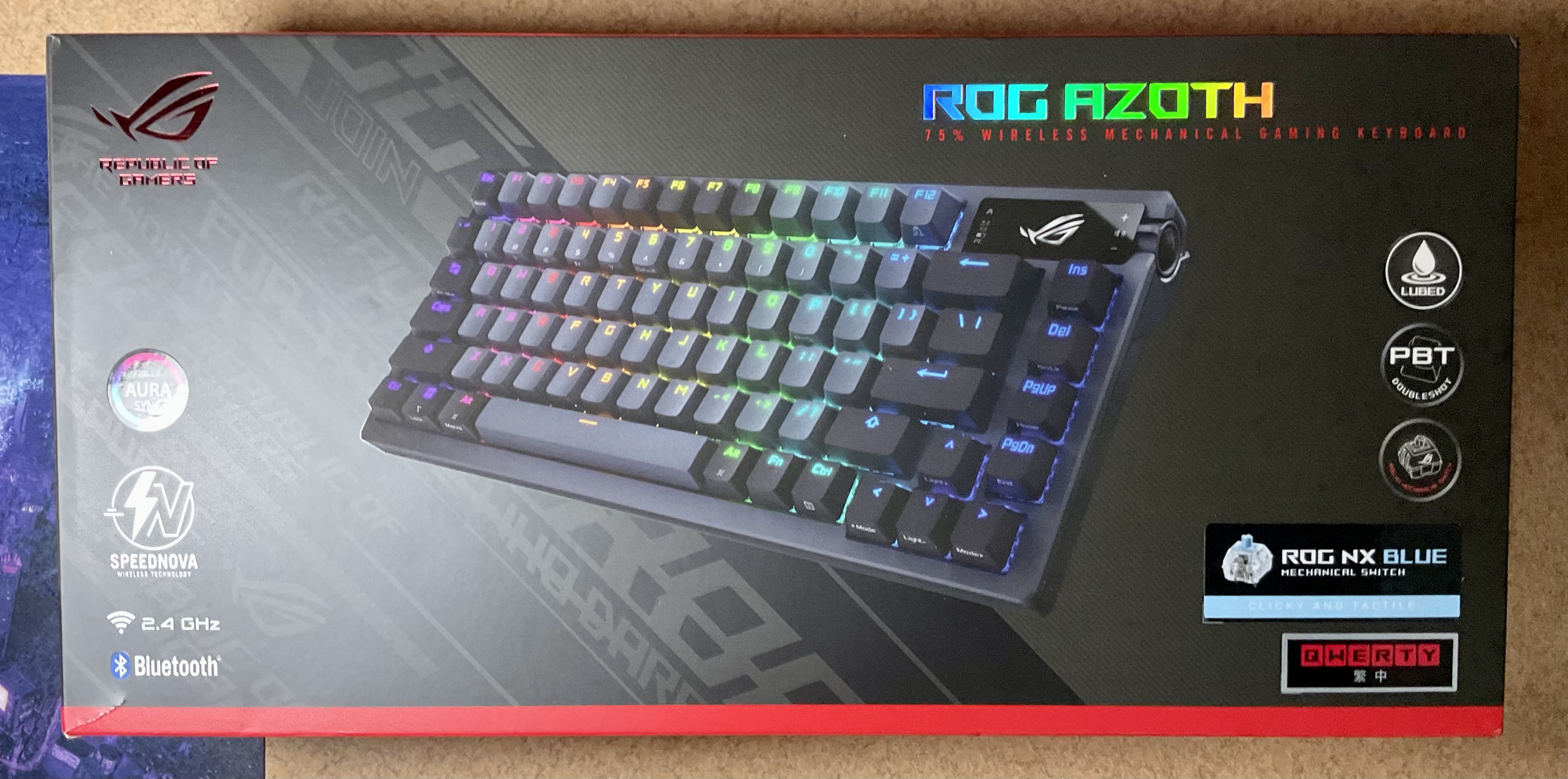「ROG Azoth 75%無線客製化電競機械鍵盤」上手玩 - Mobile01