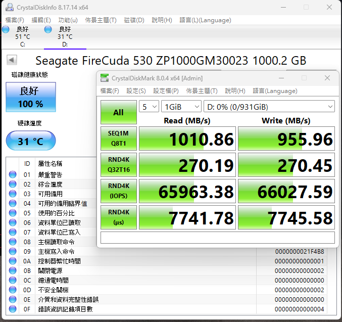 Seagate Firecuda 530 散熱片版配外接盒心得 - Mobile01