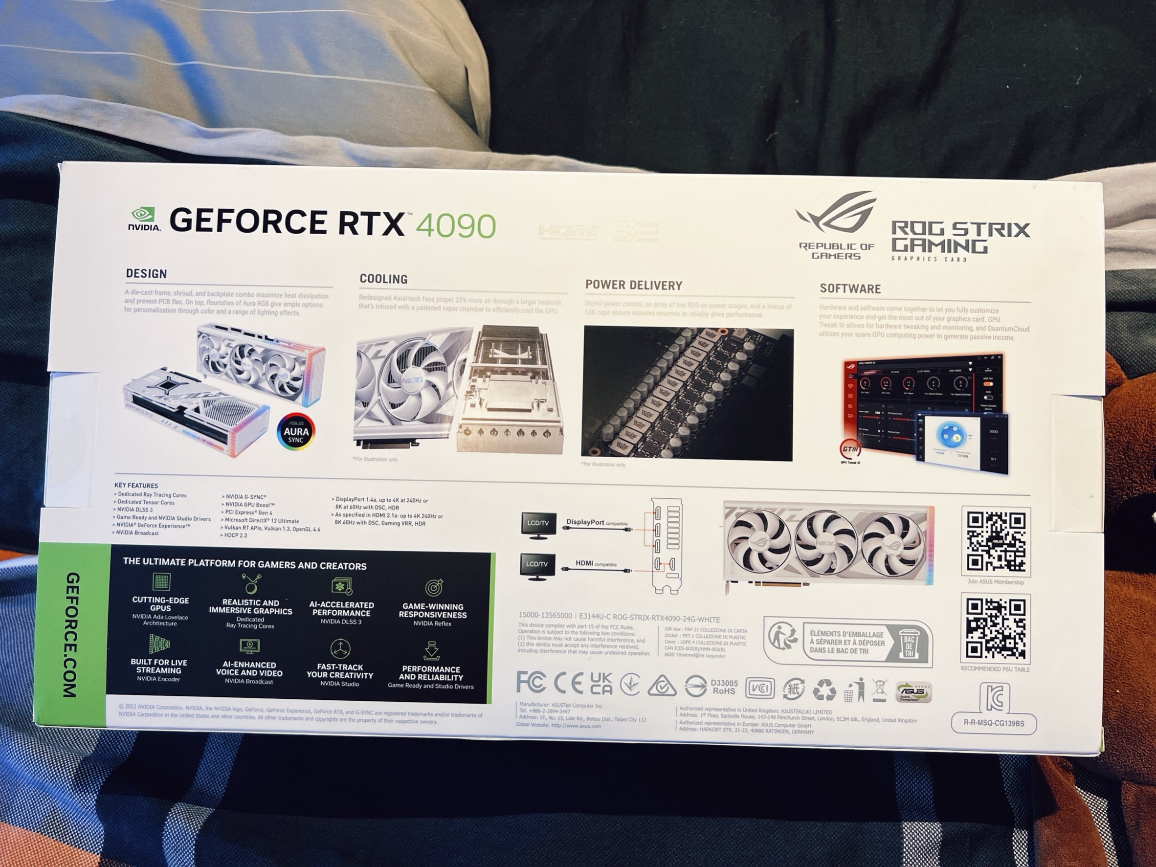 【其他】2023年真開箱ROG Strix GeForce RTX™ 4090 White @電腦應用綜合討論 哈啦板 - 巴哈姆特