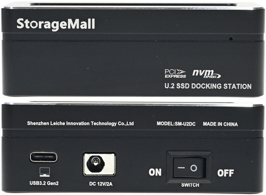 StorageMall U.2 NVMe SSD外接USB擴充底座SM-U2DC簡介及測試 - Mobile01