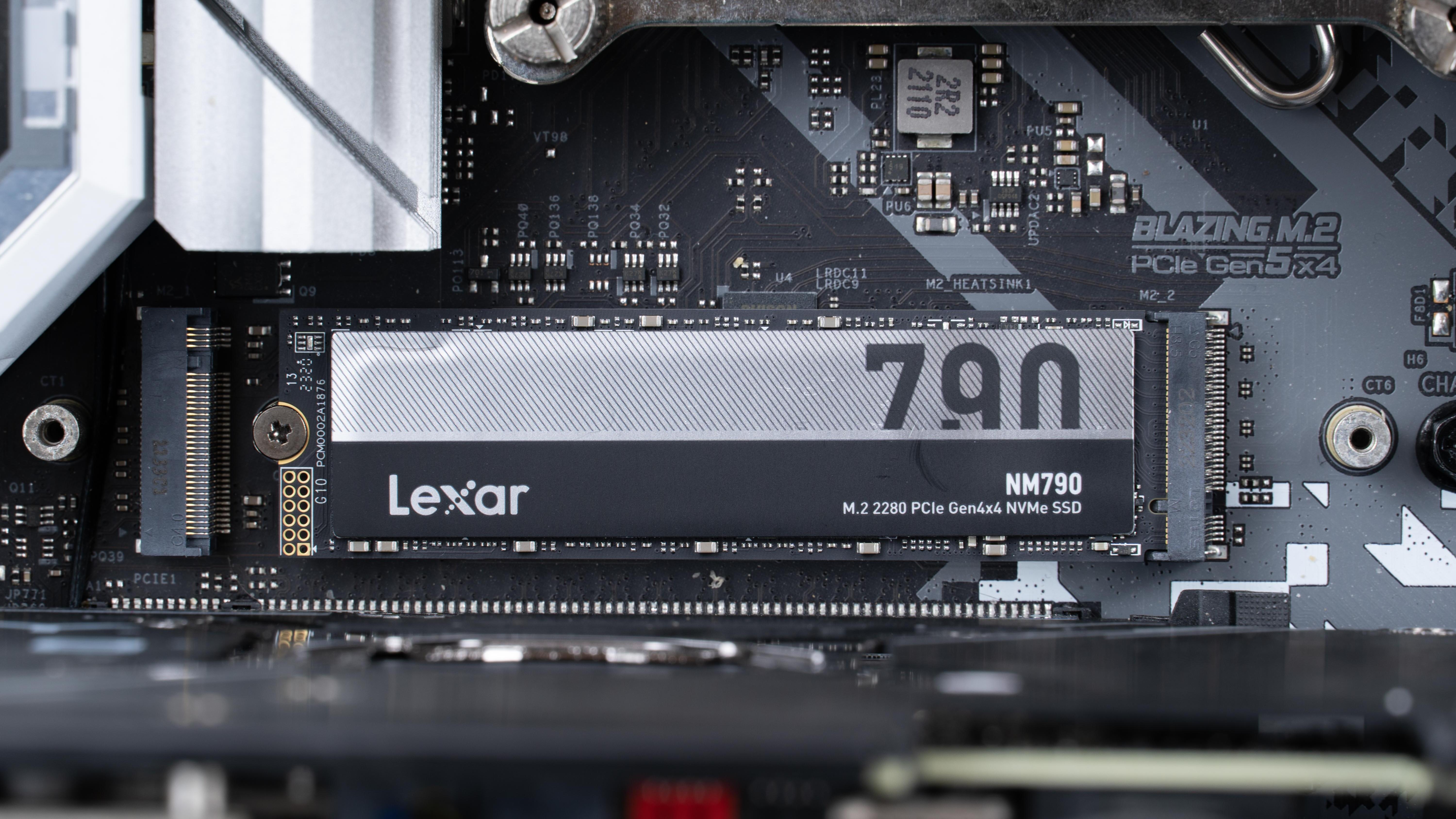 「開箱」Lexar NM790 4TB - 誰說便宜不能有速度？低價 PCI-E Gen4 遊戲碟 - Mobile01
