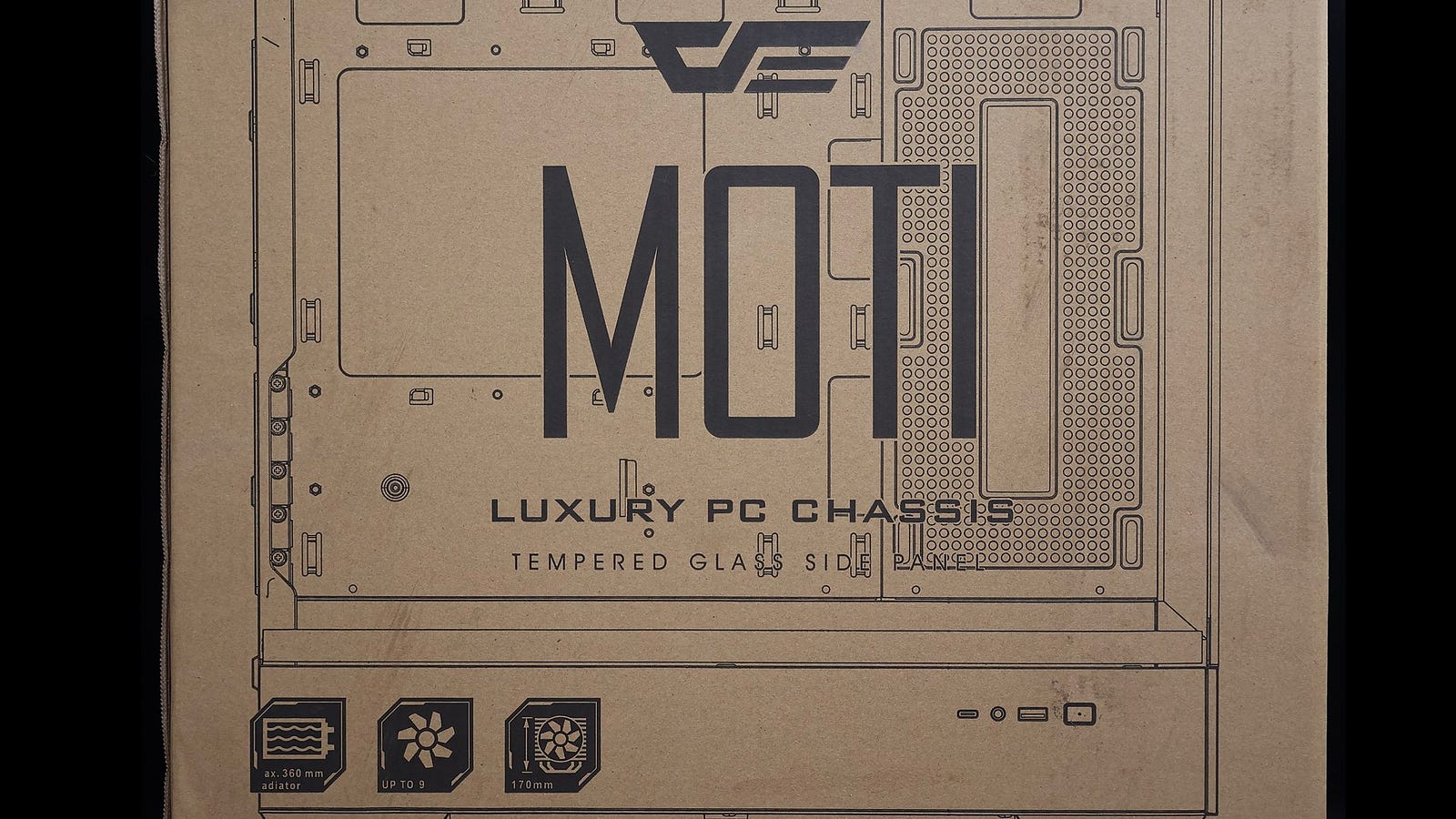 平價 mATX 無 A 柱海景 darkFlash MOTI 鏡之島 - Mobile01