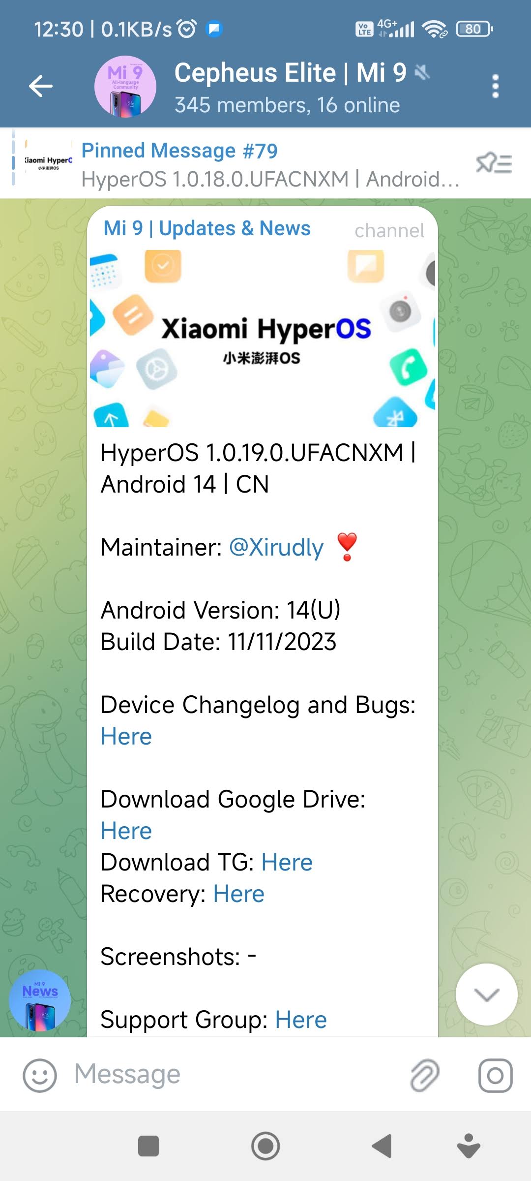小米9刷HyperOS 11/12 - Mobile01
