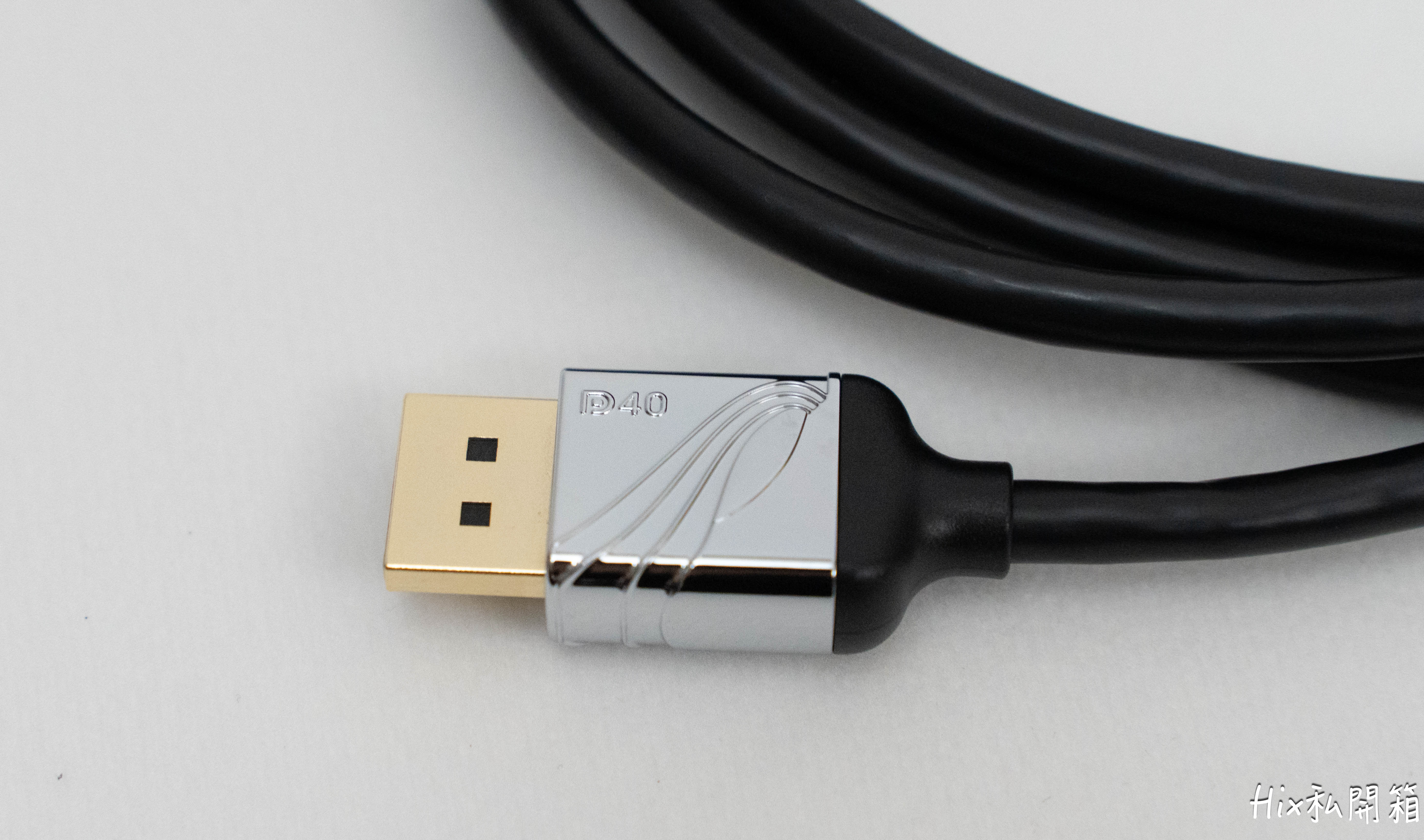 [開箱] 備戰DP2.1 WSP威世波 DP40認證線材 - Mobile01