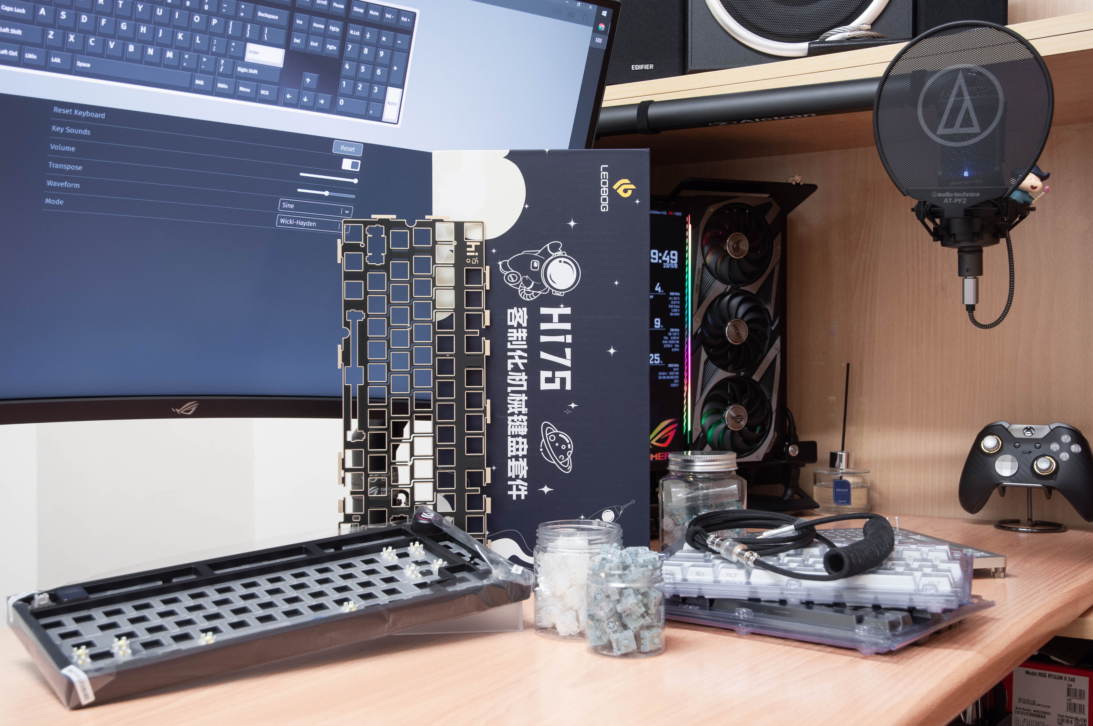 「組把安靜的LEOBOG Hi75機械鍵盤」 - 友人贊助記錄文。 - Mobile01