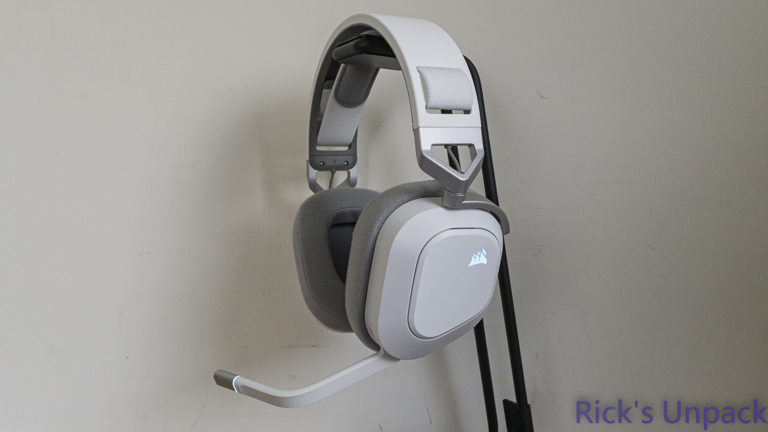 【開箱】無線三模、增加續航 | CORSAIR HS80 MAX WIRELESS WHITE - Mobile01