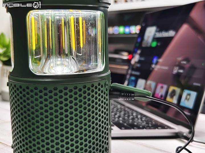 NowGO F1 露營燈藍牙喇叭開箱 – 360度環繞音效，是喇叭同時也是露營燈 - Mobile01