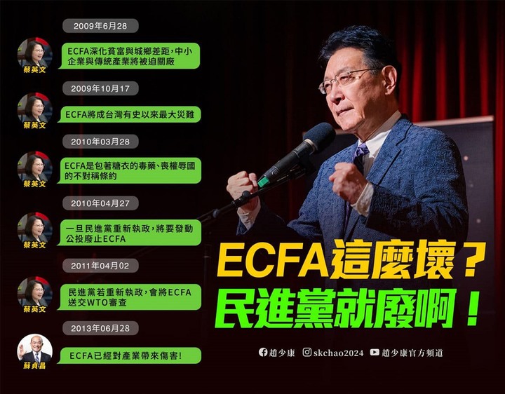 ECFA是糖衣毒藥 - Mobile01