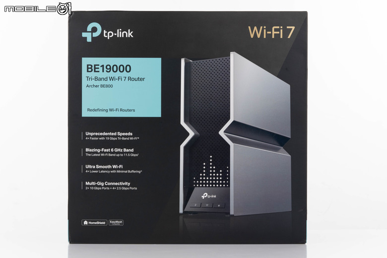 TP-Link Archer BE800 WiFi 7 路由器開箱實測 以 MLO 頻段聚合技術搭 6 GHz 頻段提供穩定高速傳輸 - Mobile01