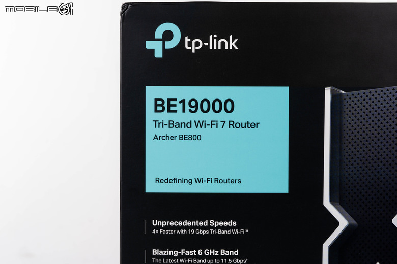 TP-Link Archer BE800 WiFi 7 路由器開箱實測 以 MLO 頻段聚合技術搭 6 GHz 頻段提供穩定高速傳輸 - Mobile01