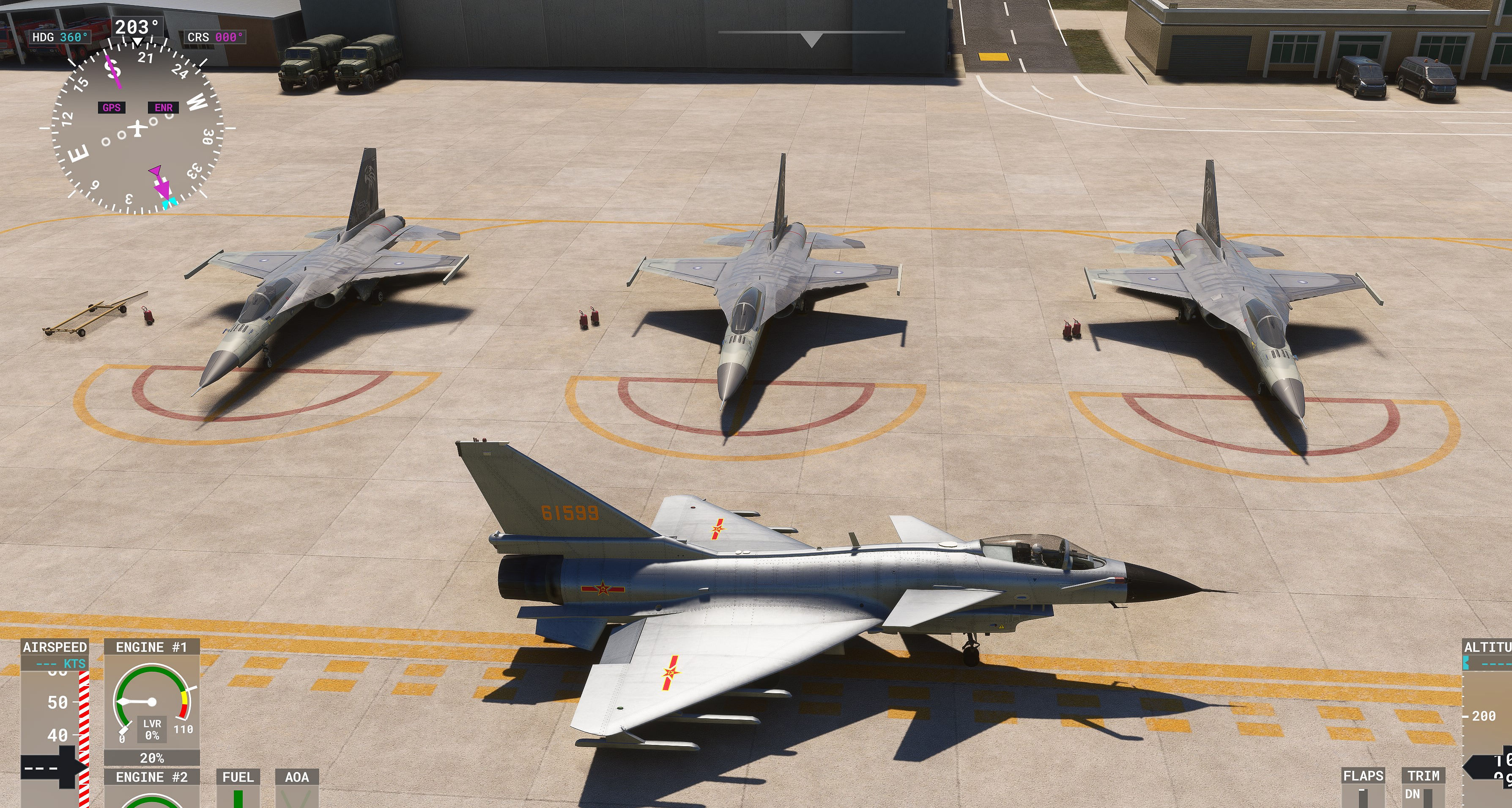 MSFS 殲-10 RCQC - Mobile01