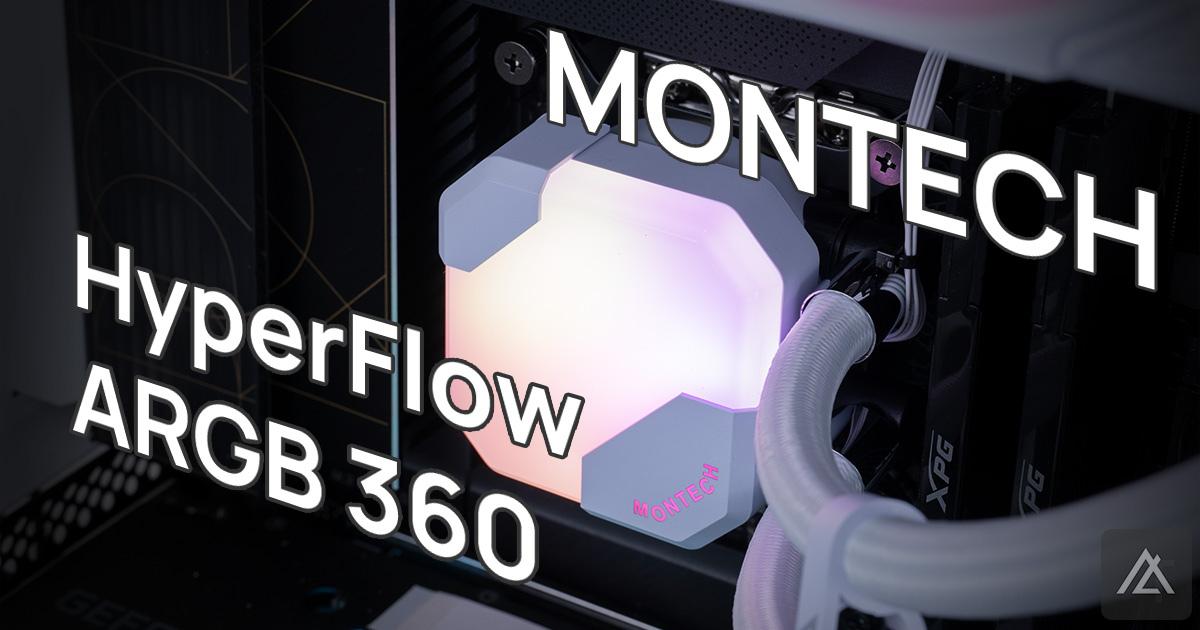 「評測」君主 MONTECH HyperFlow ARGB 360 - 便宜也有好貨？！ - Mobile01