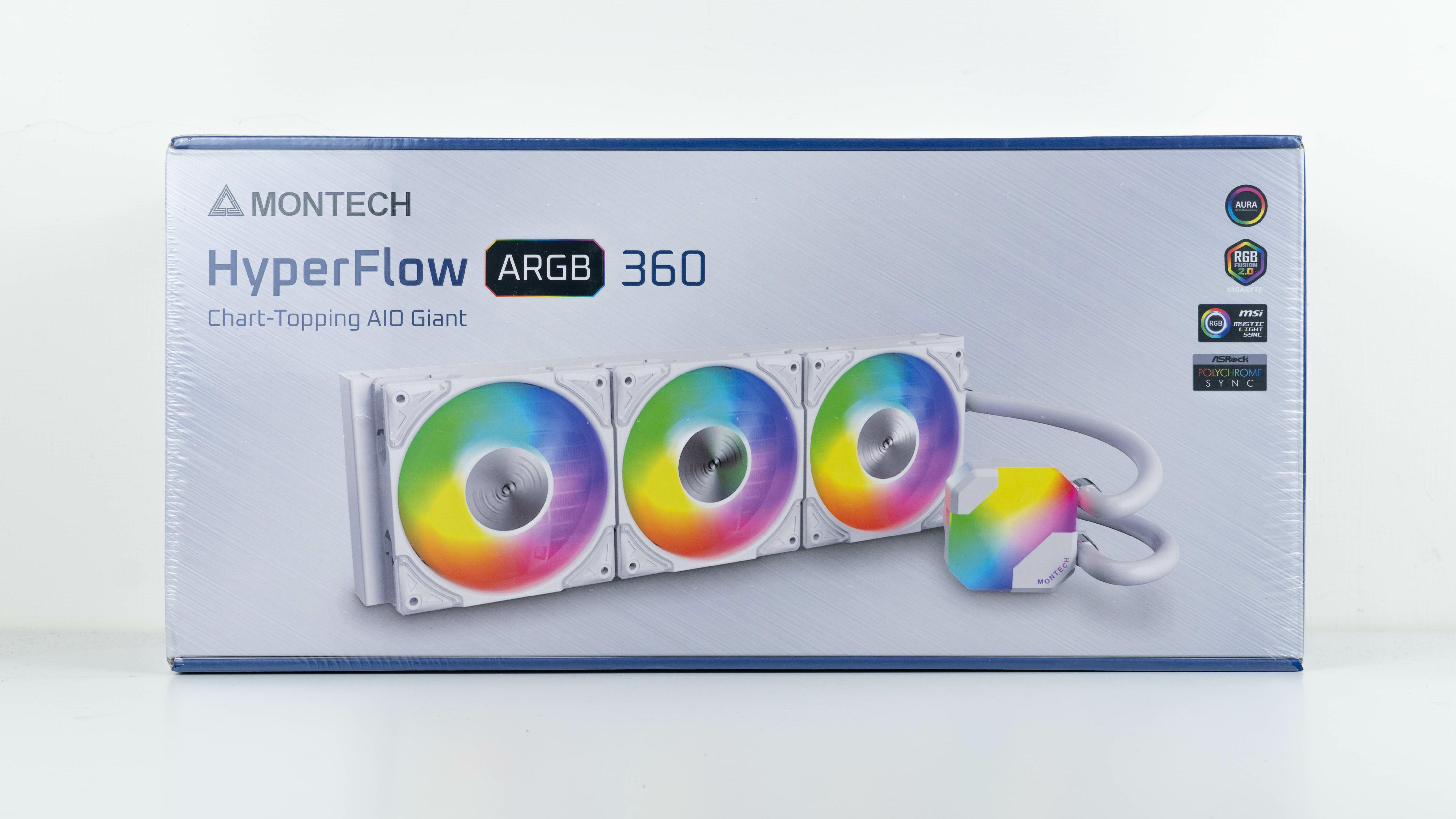 「評測」君主 MONTECH HyperFlow ARGB 360 - 便宜也有好貨？！ - Mobile01