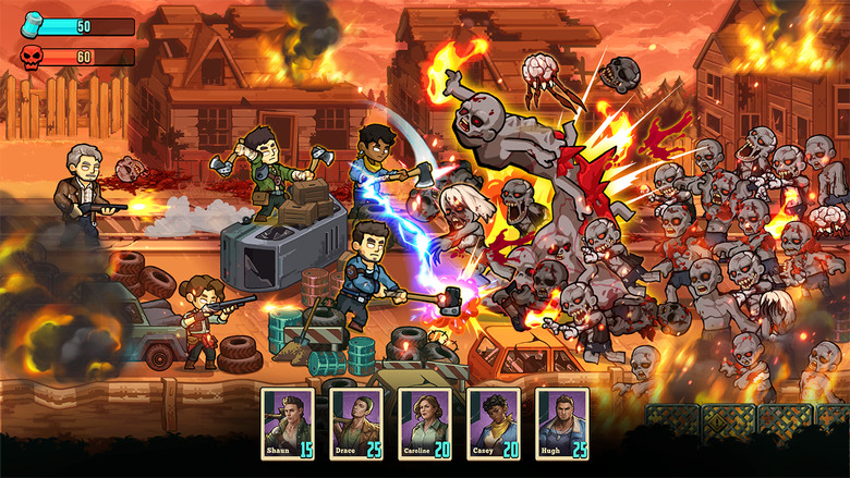 《Zombie Warfare: The Death Path》 殭屍戰爭：死亡之路 搶先體驗 橫版對戰類型的塔防策略玩法 | 建立小隊 阻止 ...