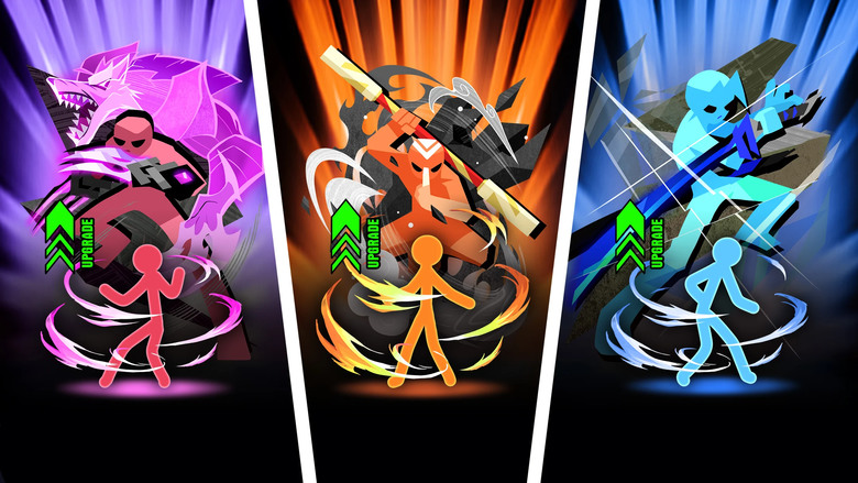 《Epic Stickman: RPG Idle Game》 7月2日 正式上市 史詩火柴人：RPG 放置遊戲 | 火柴人剪影格鬥風格 解鎖各式英雄 戰士、盜賊、法師、召喚師 武器 打造終極 ...