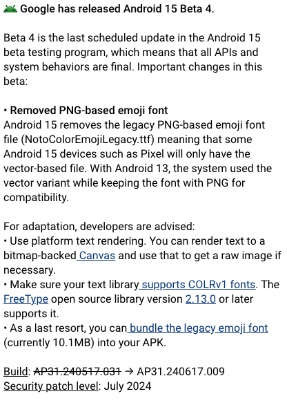 Android 15 Beta 4 發布 - Mobile01