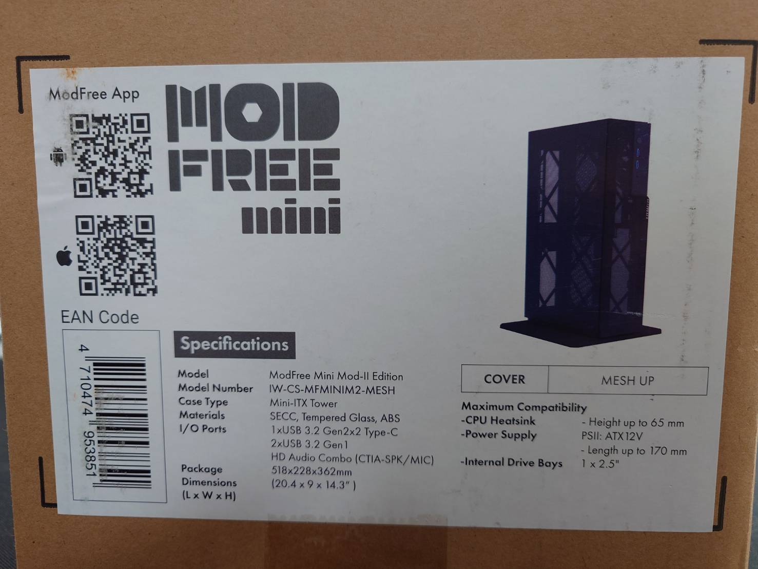 InWin 迎廣科技 推出 iBuildiShare 系列 - ModFree Mini MOD II ITX 系列機殼 - Mobile01