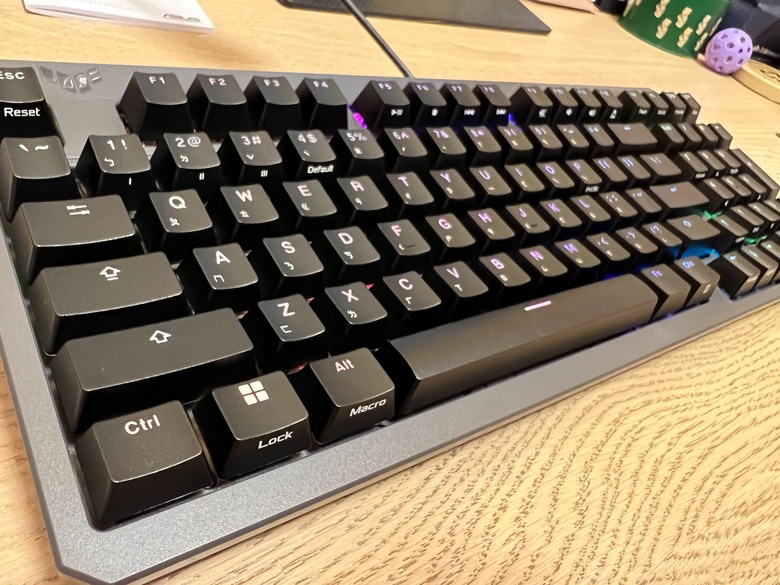 【開箱】TUF Gaming K3 Gen II 青軸鍵盤 - Mobile01