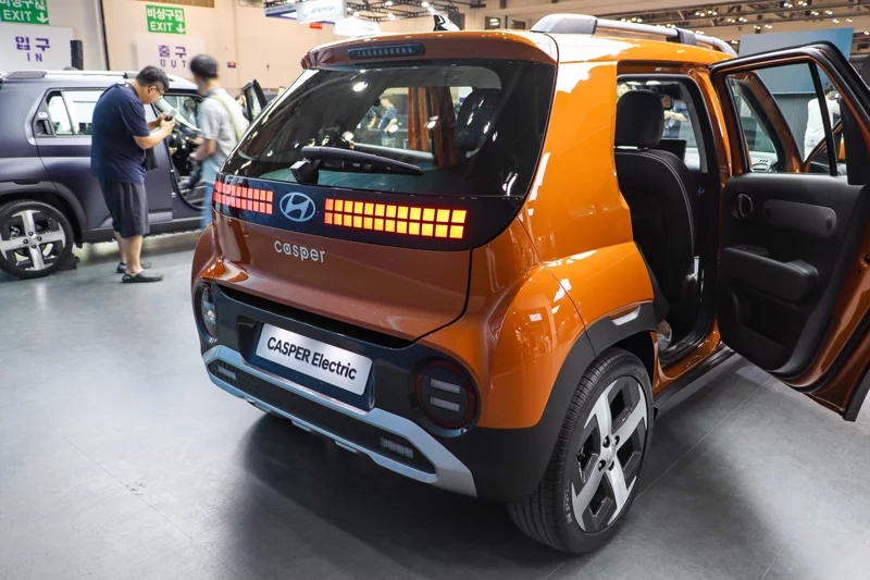純電小精靈也有V2L！全新Hyundai Casper Electric / Inster釜山車展可愛亮相 - Mobile01