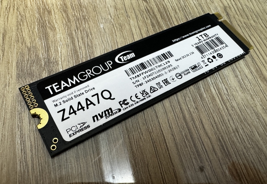 容量升級性價比的選擇 T-FORCE Z44A7Q - Mobile01
