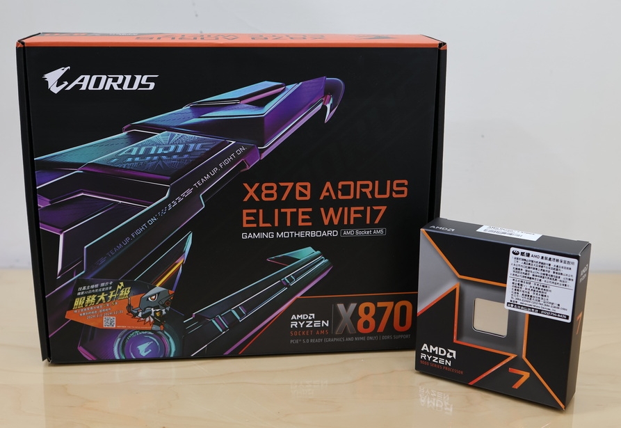 主流規格到齊 X870 AORUS ELITE WIFI7 開箱 - Mobile01