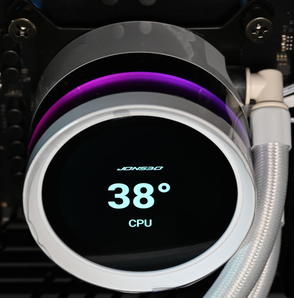 JONSBO喬思伯TF2-360一體式液晶水冷裸排版(白)開箱 - Mobile01