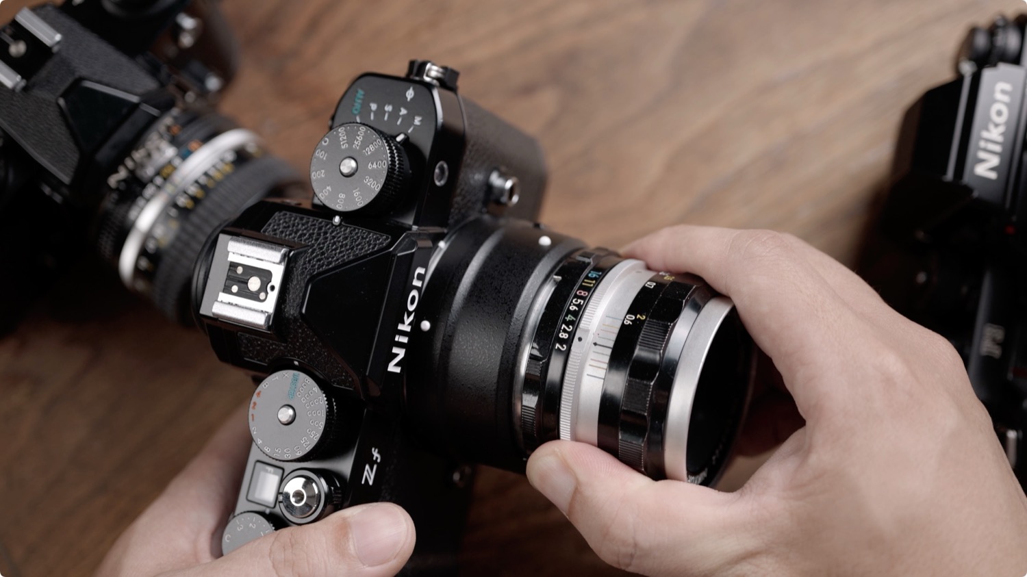 Nikon Zf 開箱 + 拍照、N-Log 錄影實測！把 Z9、Z8 旗艦功能塞進 FM2 的經典外型，一台能夠體驗百年光學魅力，連 Leica、Sony 鏡頭也能轉接的「有靈魂的相機 ...