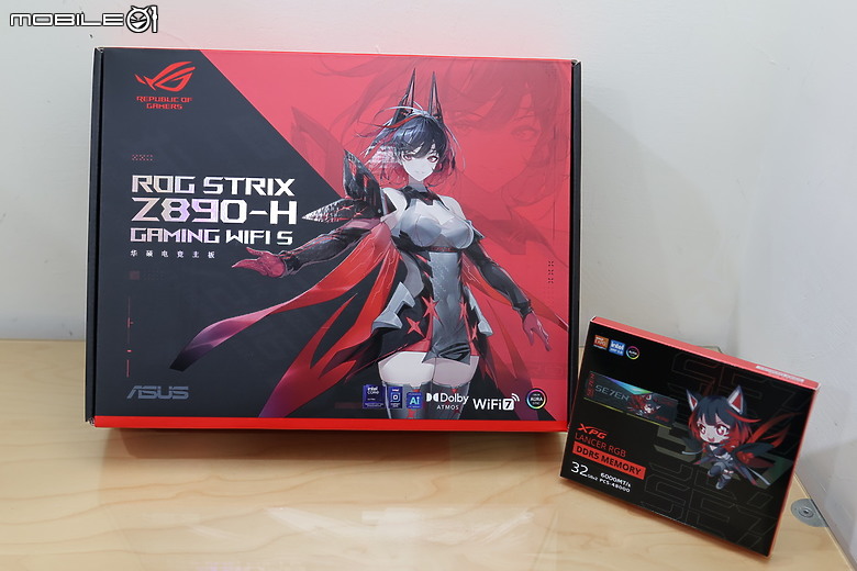 戰鬥公主 RO姬 STRIX Z890-H GAMING WIFI S - Mobile01