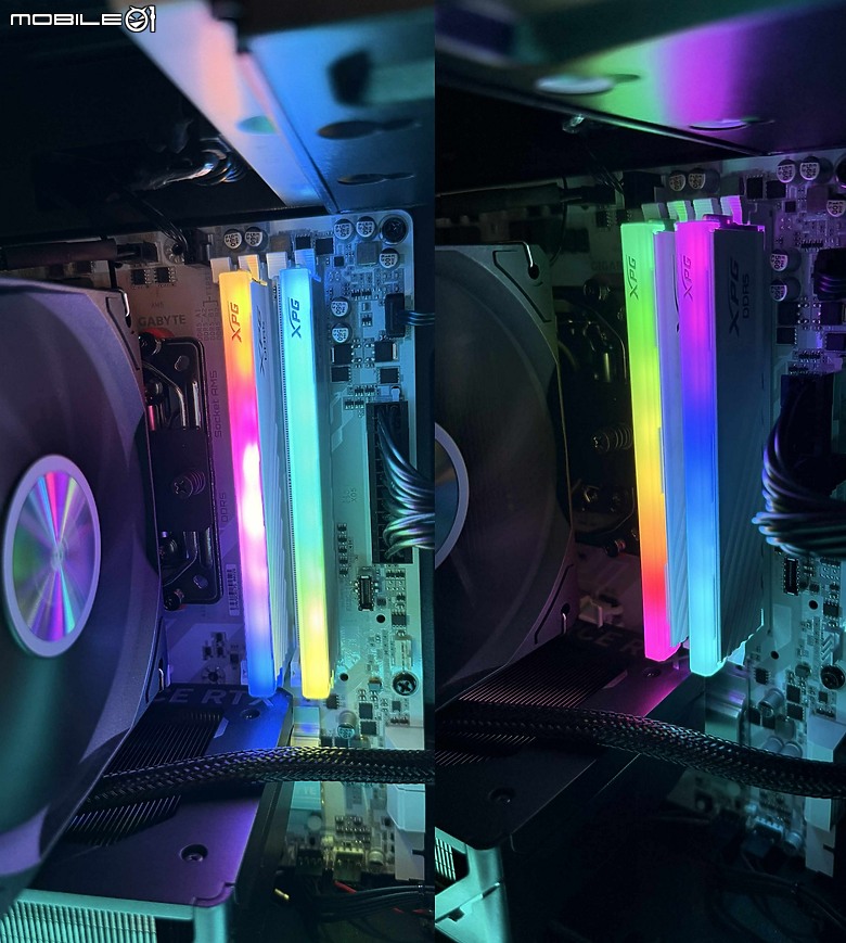 威剛 XPG LANCER RGB DDR5-6000 CL28 白色簡易開箱 - Mobile01